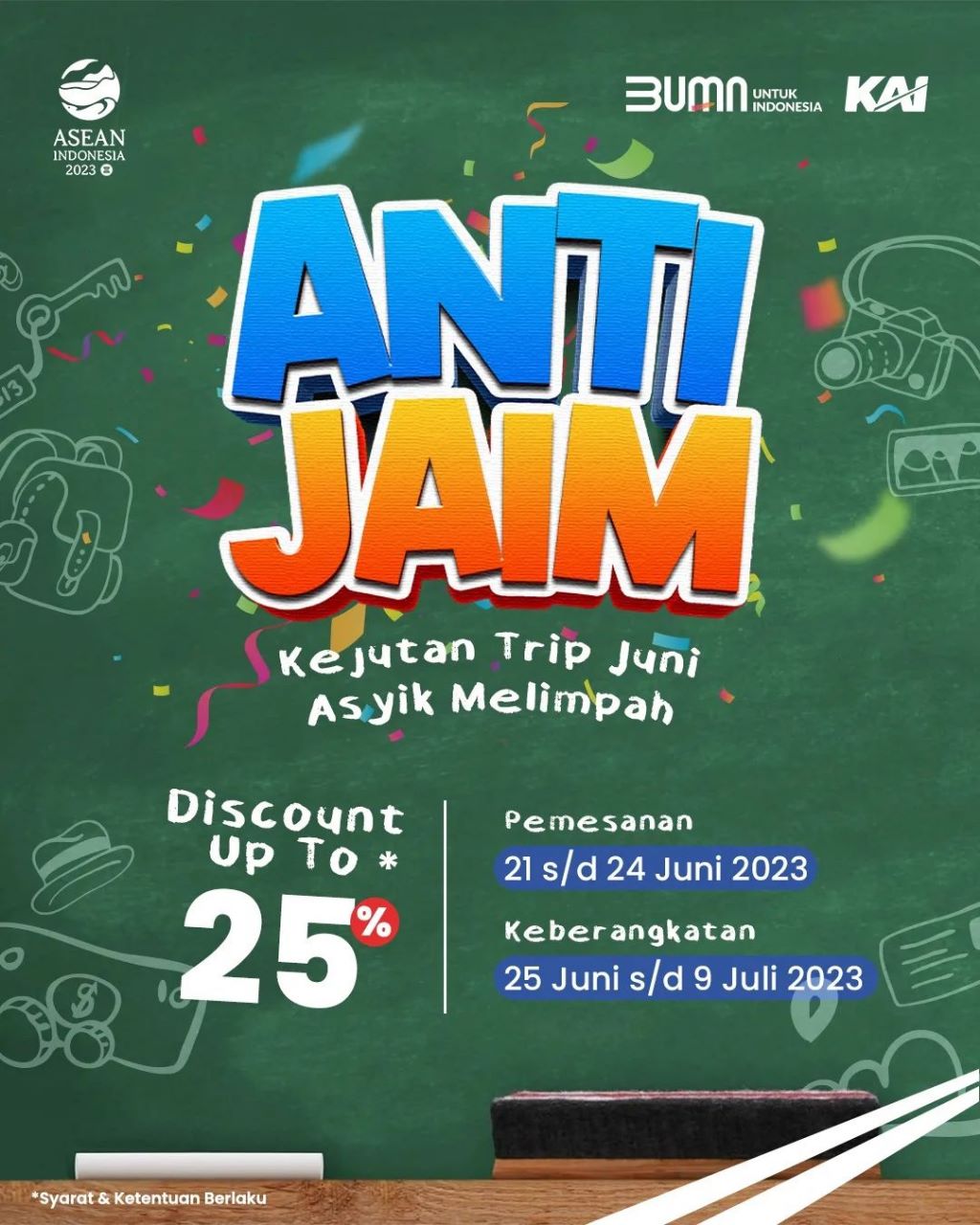 Periode Libur Sekolah, KAI Sediakan Promo Diskon Tiket 25 Persen - TopCareerID